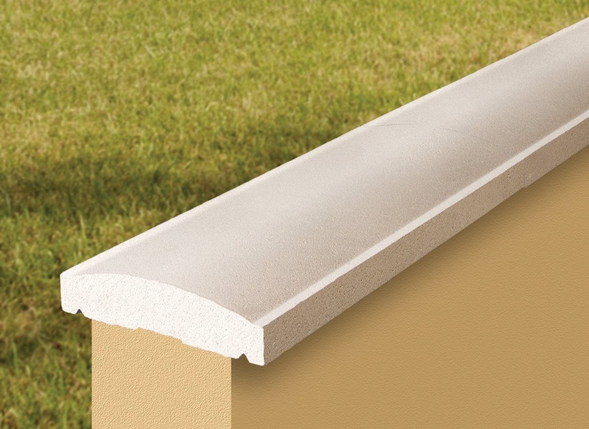 Half-round wall coping | Balaustres Baleares